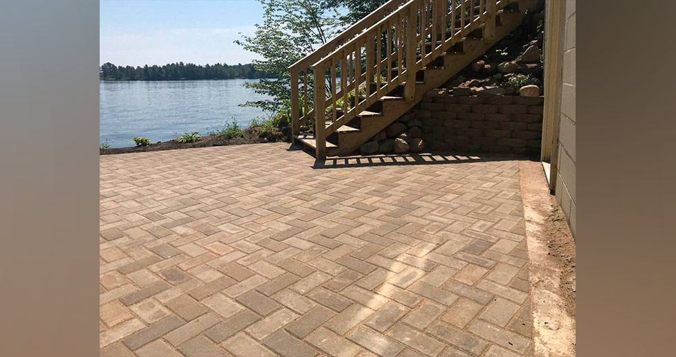 Walk Out Patio - Project by Brandon at Menards®