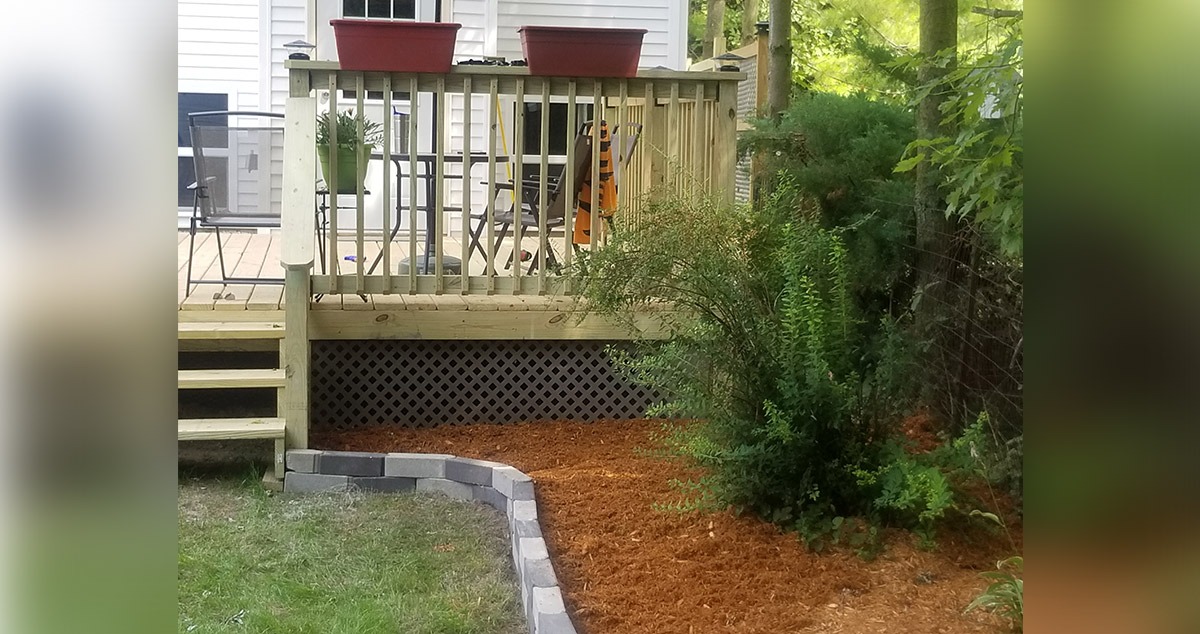 Water Feature with Border - Project by Dennis at Menards®