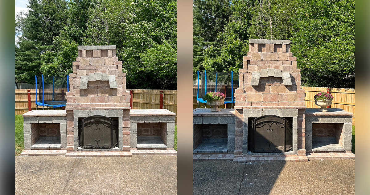 Menards Outdoor Fireplace