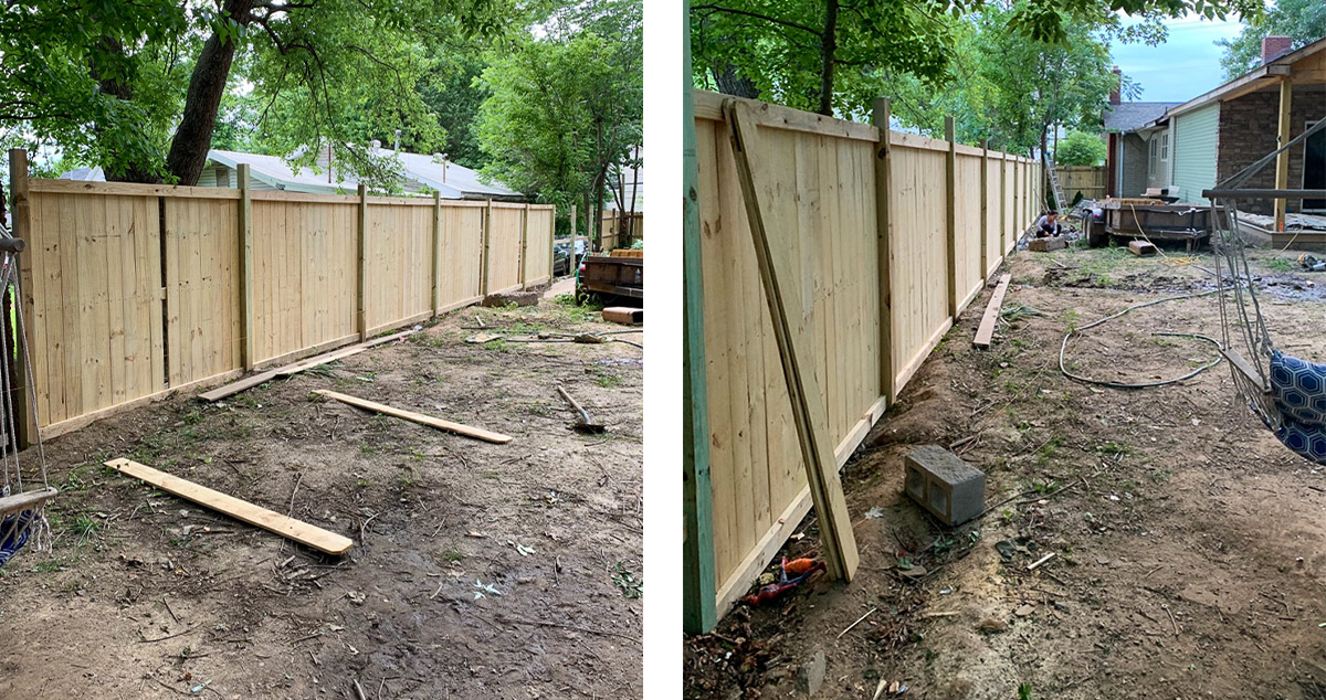 Wooden Garden Fence - Project by Jose at Menards®