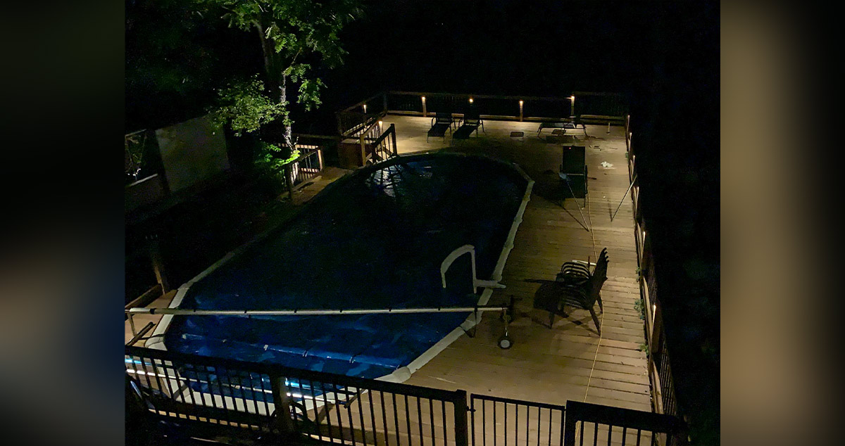 Wrap-Around Pool Deck - Project by Brian at Menards®