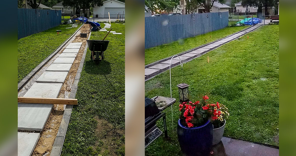 Yard Walkway - Project by Alicia at Menards®