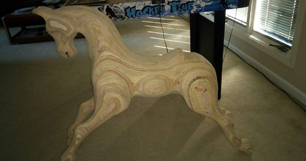 Laminated Rocking Horse - Project by James at Menards®
