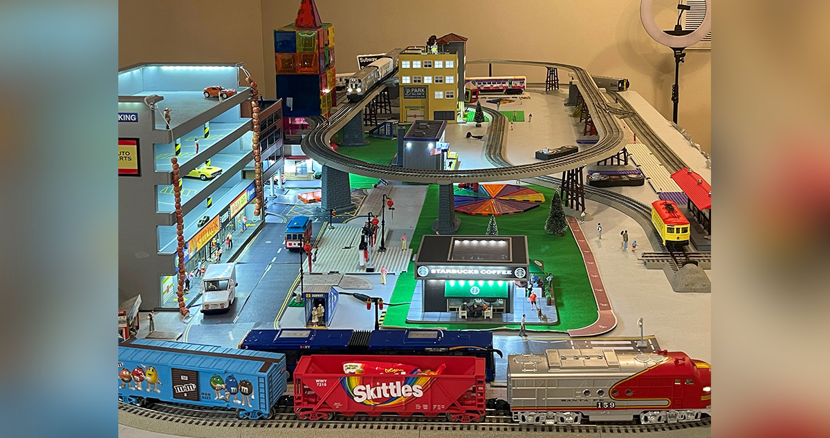 Menards Train Buildings