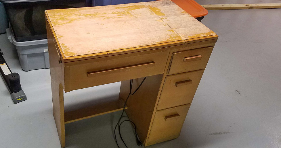 Sewing Table Restoration - Project by Dominic at Menards®