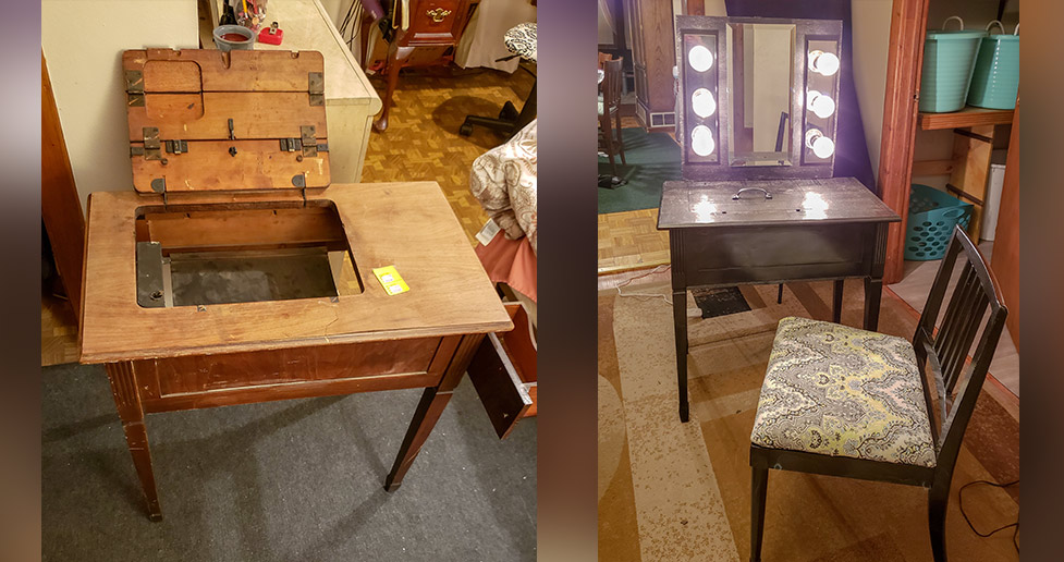 Sewing Table Upcycle - Project by Andrea at Menards®