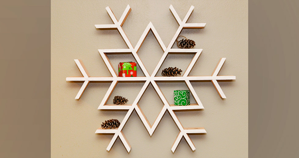 Snowflake Shelf - Project by Mike at Menards®