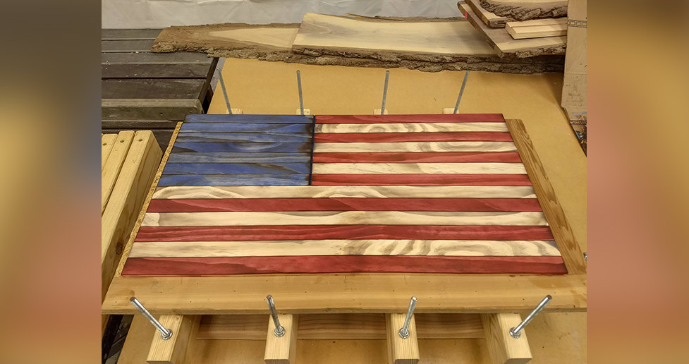 Wooden American Flag - Project by Nick at Menards®