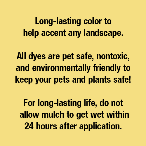 Red, Black, Brown Colored Mulch at Menards®