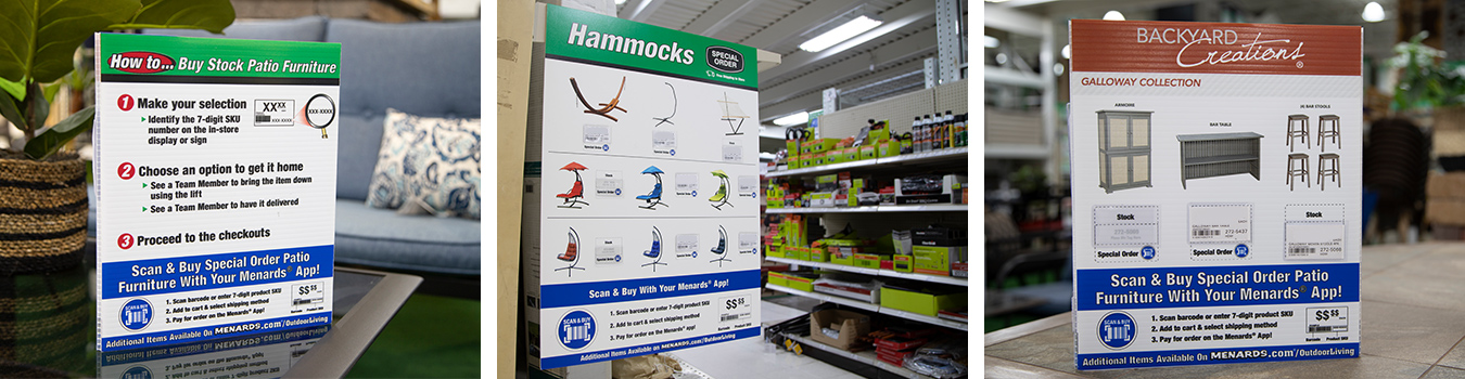 Scan & Buy at Menards®