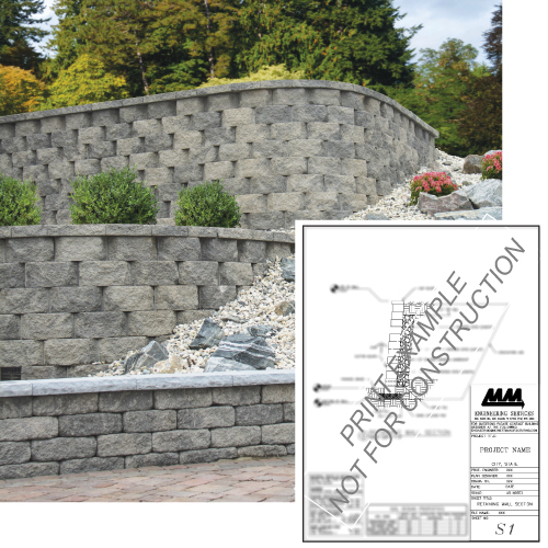Menards Landscape Block Retaining Wall Concrete Block Projects At