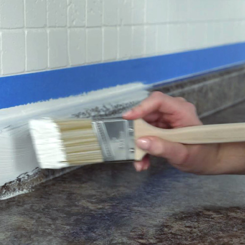 Rust Oleum Countertop Paint Color Chart Painted Kitchen Countertops