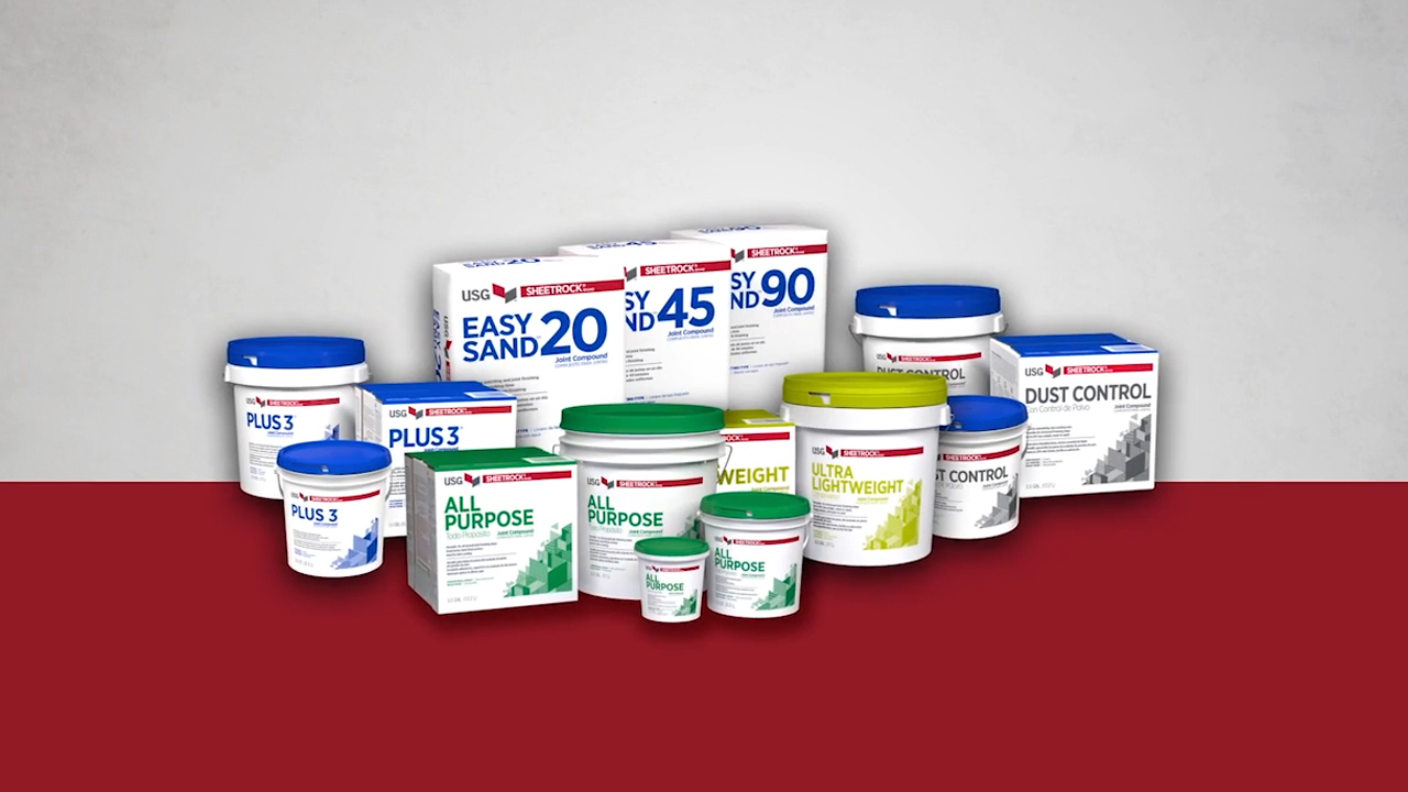 SHEETROCK® Plus 3® Premixed Lightweight All-Purpose Joint, 55% OFF