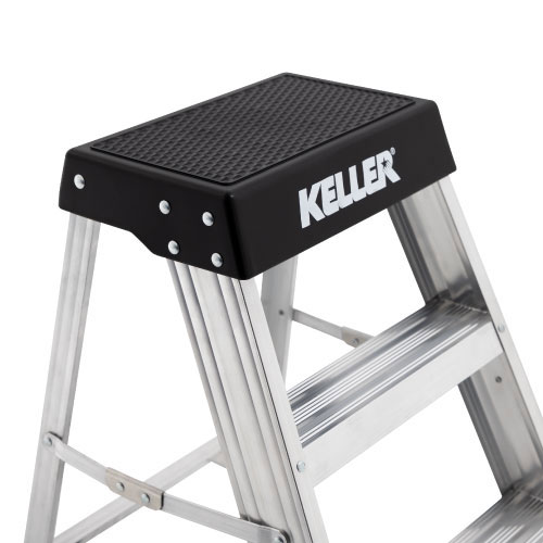 Keller 2 Type IA Aluminum Step Stool 300 lb. Max at Menards