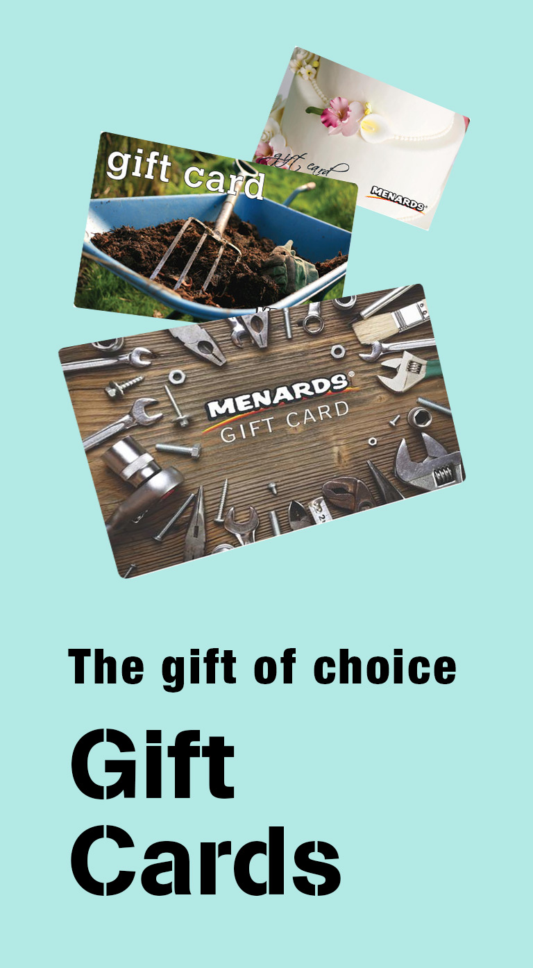 Gift Center at Menards®